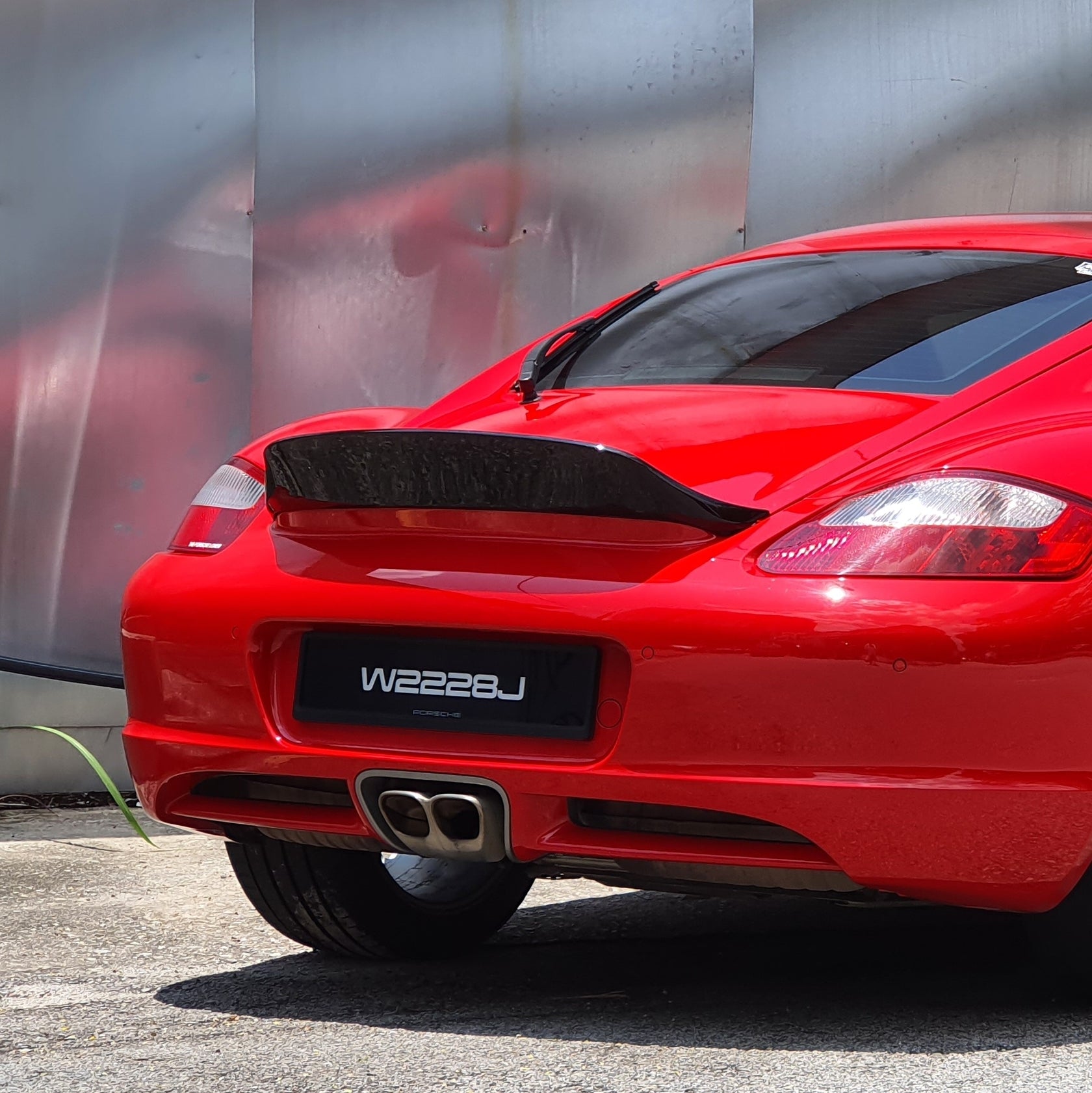 Porsche 987 Cayman Ducktail (custom painted) with FREE* Shipping ...