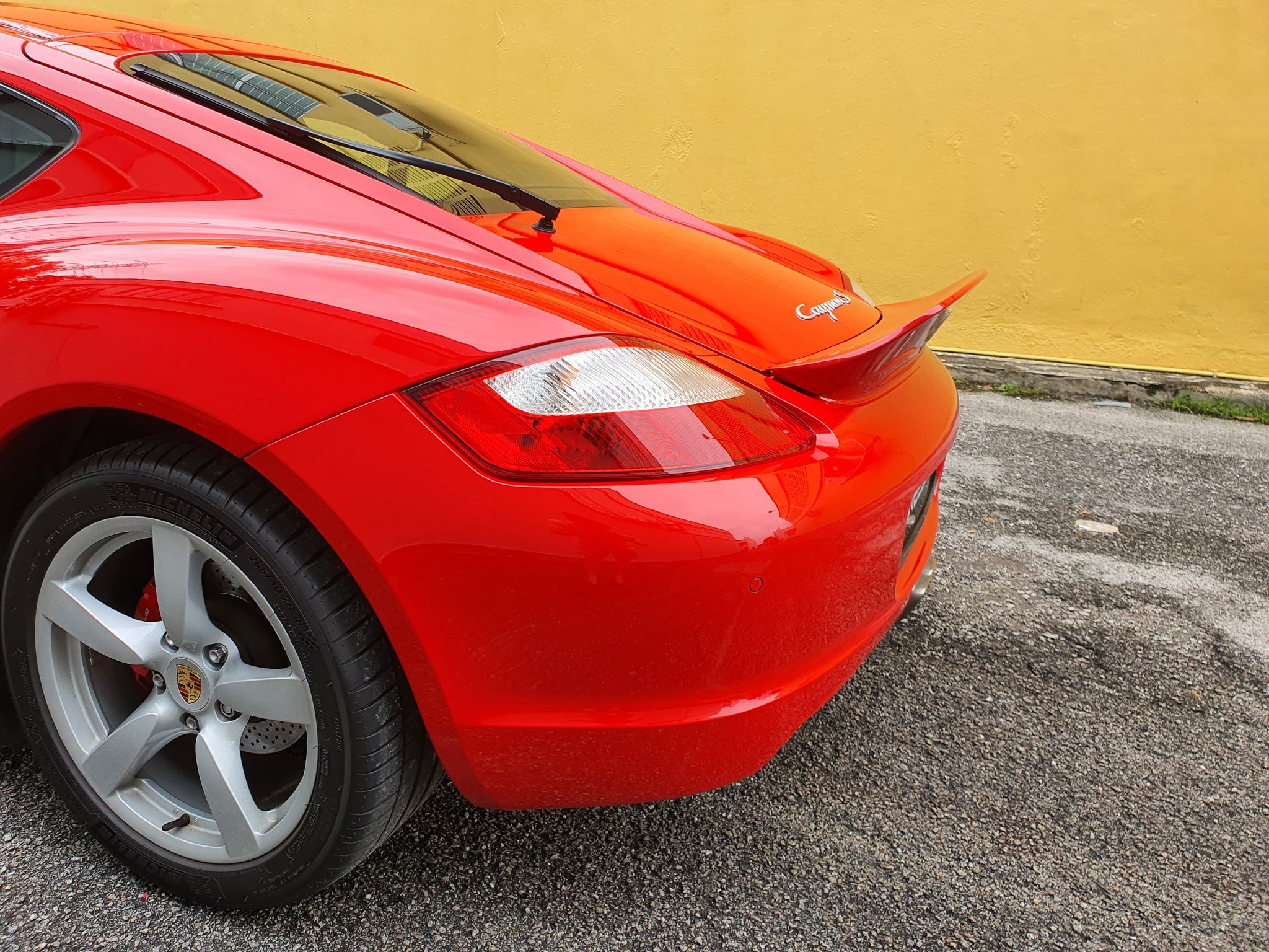 Porsche 987 Cayman Ducktail (custom painted) with FREE* Shipping ...