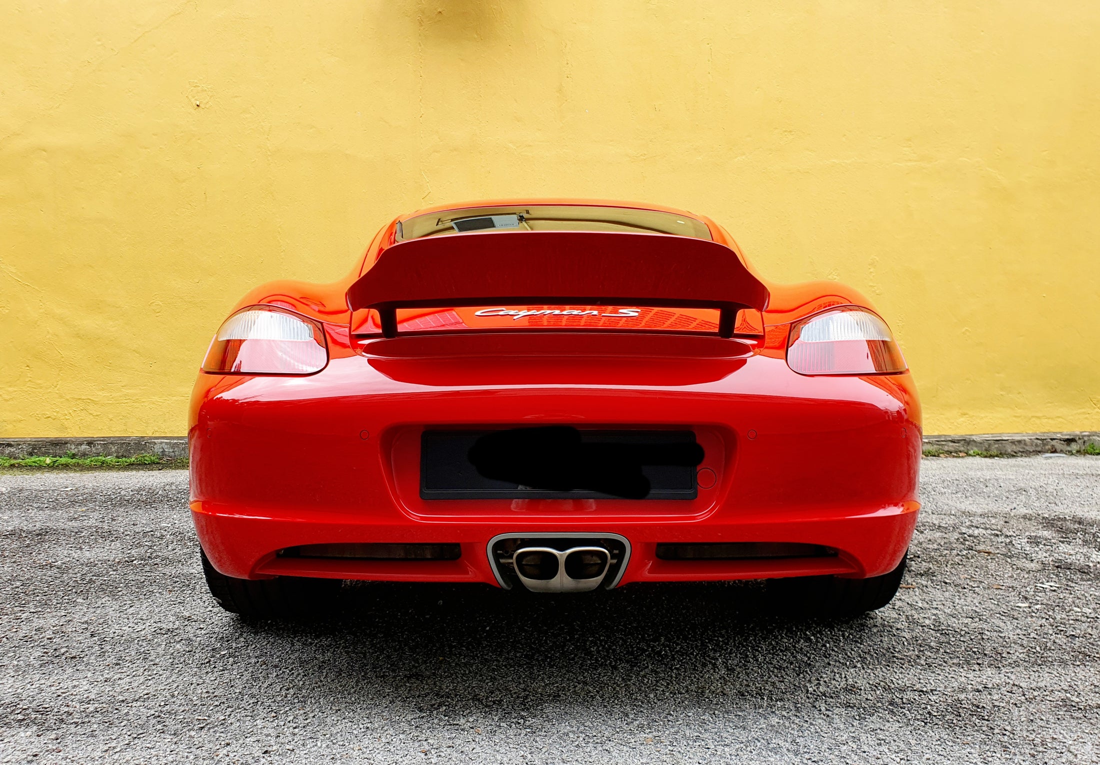 Porsche 987 Cayman Ducktail (custom painted) with FREE* Shipping ...