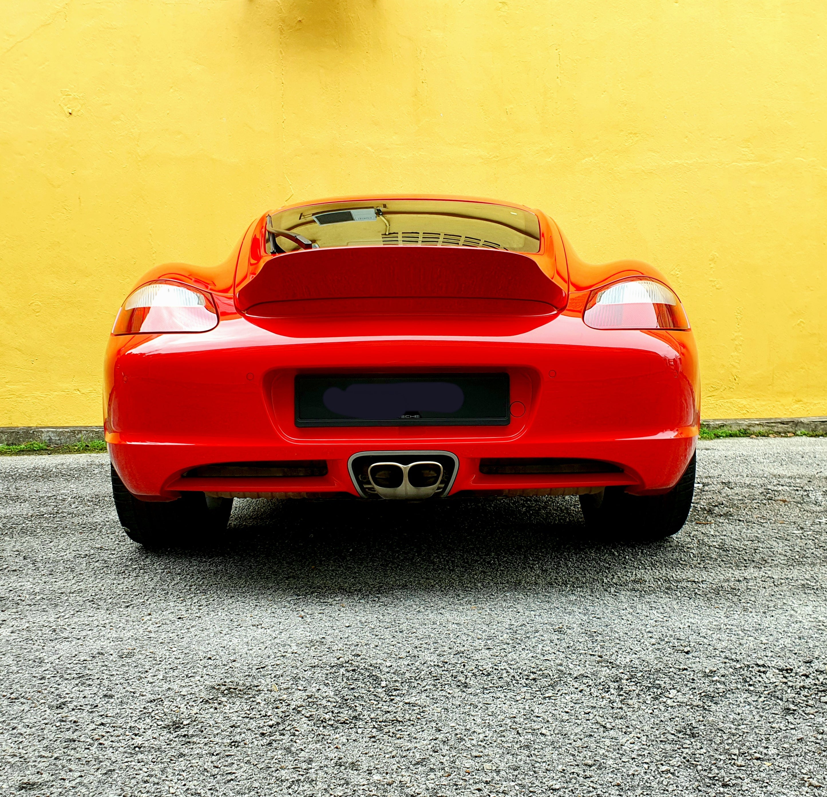 Porsche 987 Cayman Ducktail (custom painted) with FREE* Shipping ...