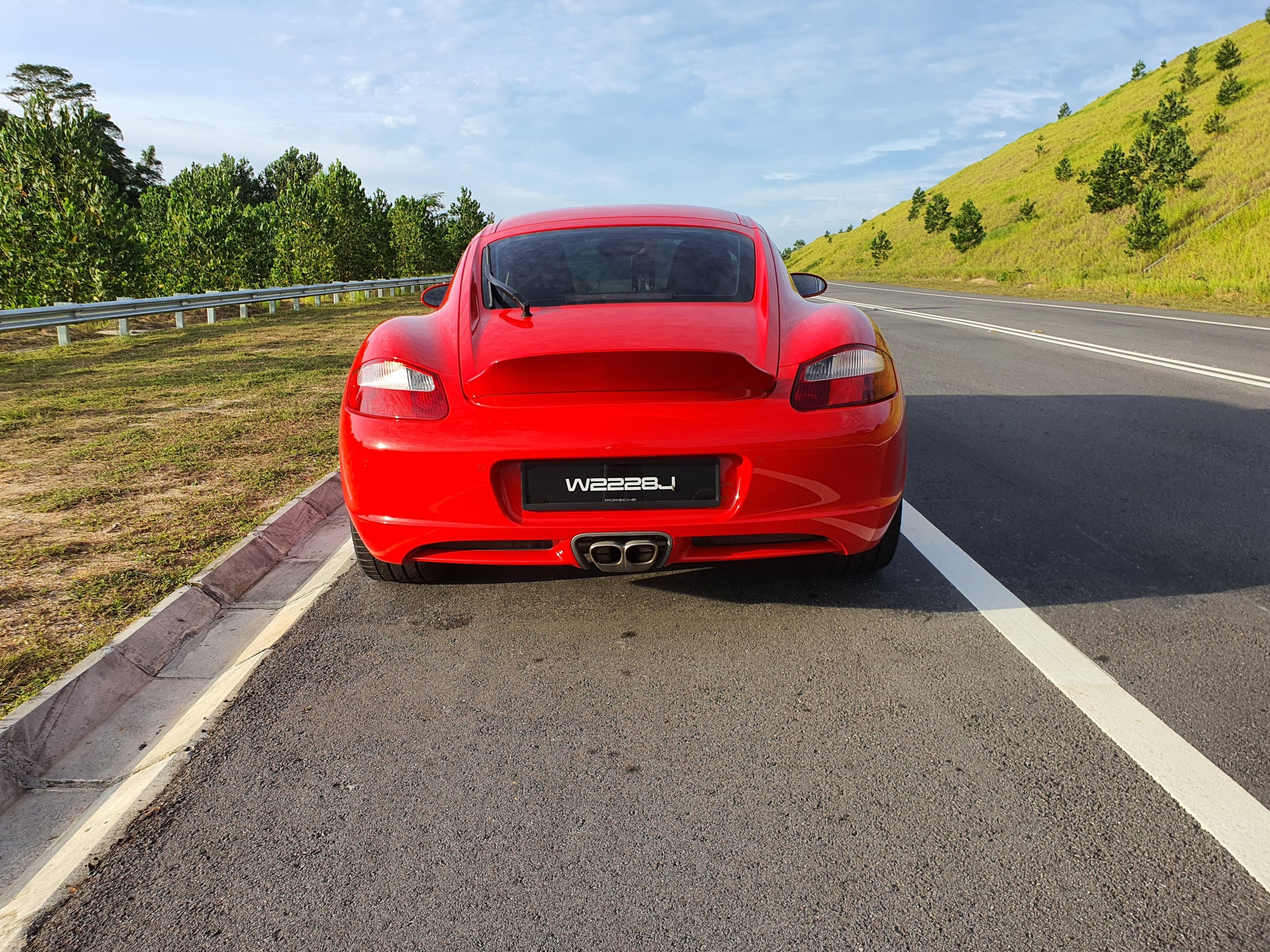 Porsche 987 Cayman Ducktail (custom painted) with FREE* Shipping ...